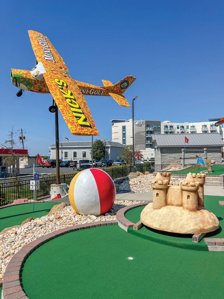 Nick’s Mini Golf - Dewey Beach Golf - Delaware Beaches Visitors Guide